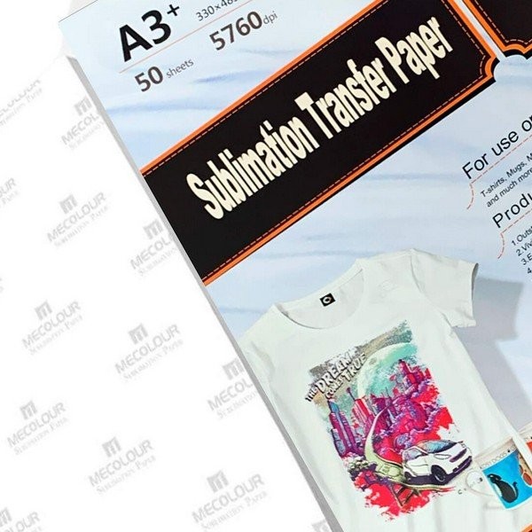 Real Ink | papel sublimático - A3+ (súper) - 330x480mm - 100g - 50 fls ...