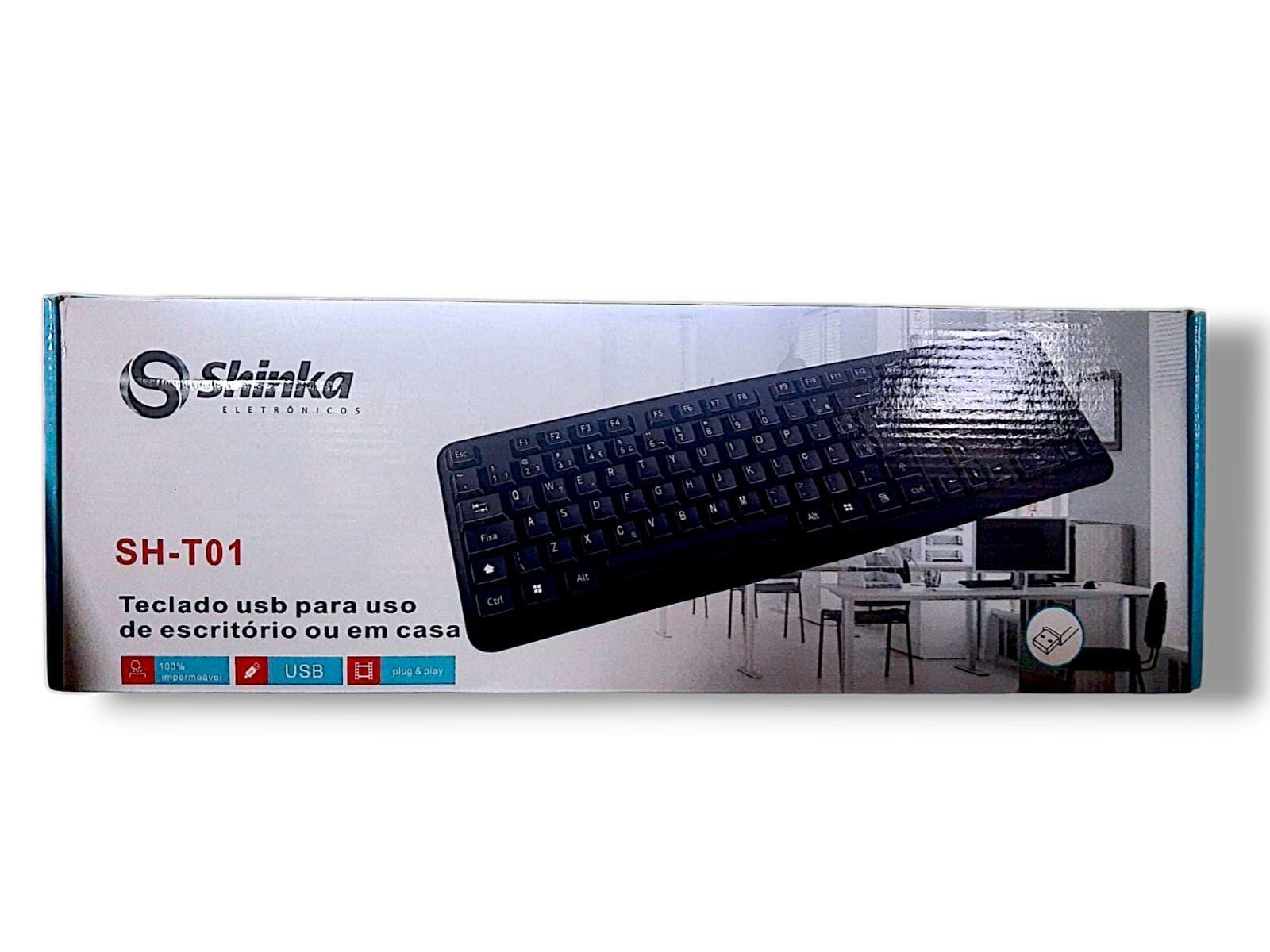 Real Ink | teclado COM FIO USB - SH-T01 - Shinka